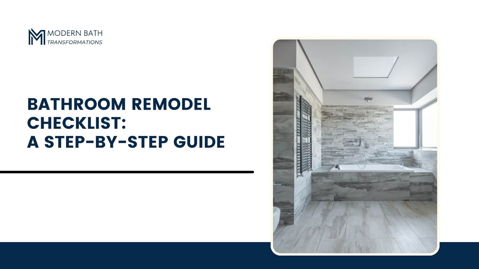 Bathroom Remodel Checklist | Step-by-Step Guide